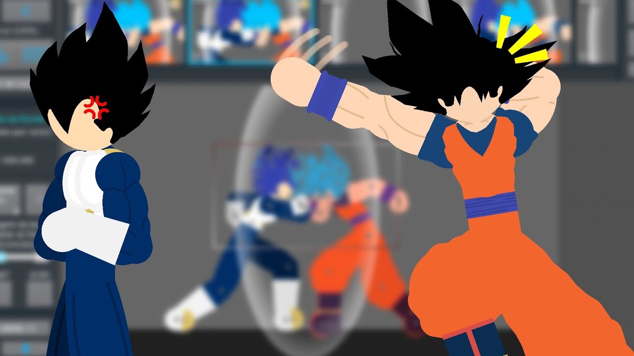 ||Vegeta vs Goku|| ||Speed animation|| \\Stick Nodes// - YouTube