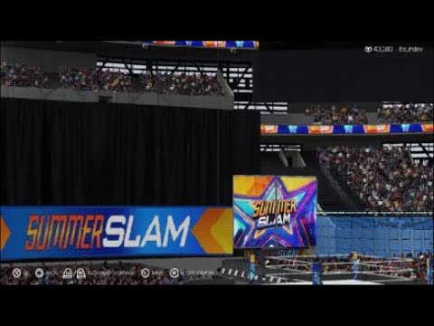 WWE Summerslam 2021 - WWE 2k19 Create an Arena - With Textures in the ...