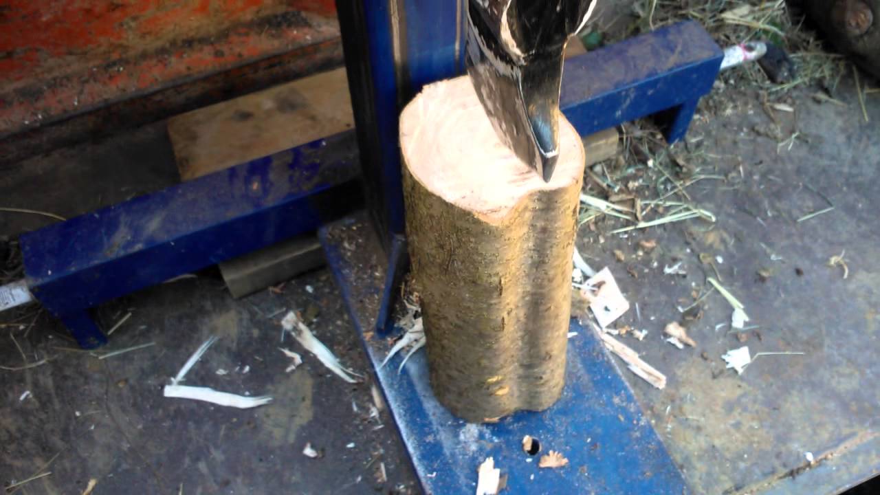 Hydraulic Axe - YouTube