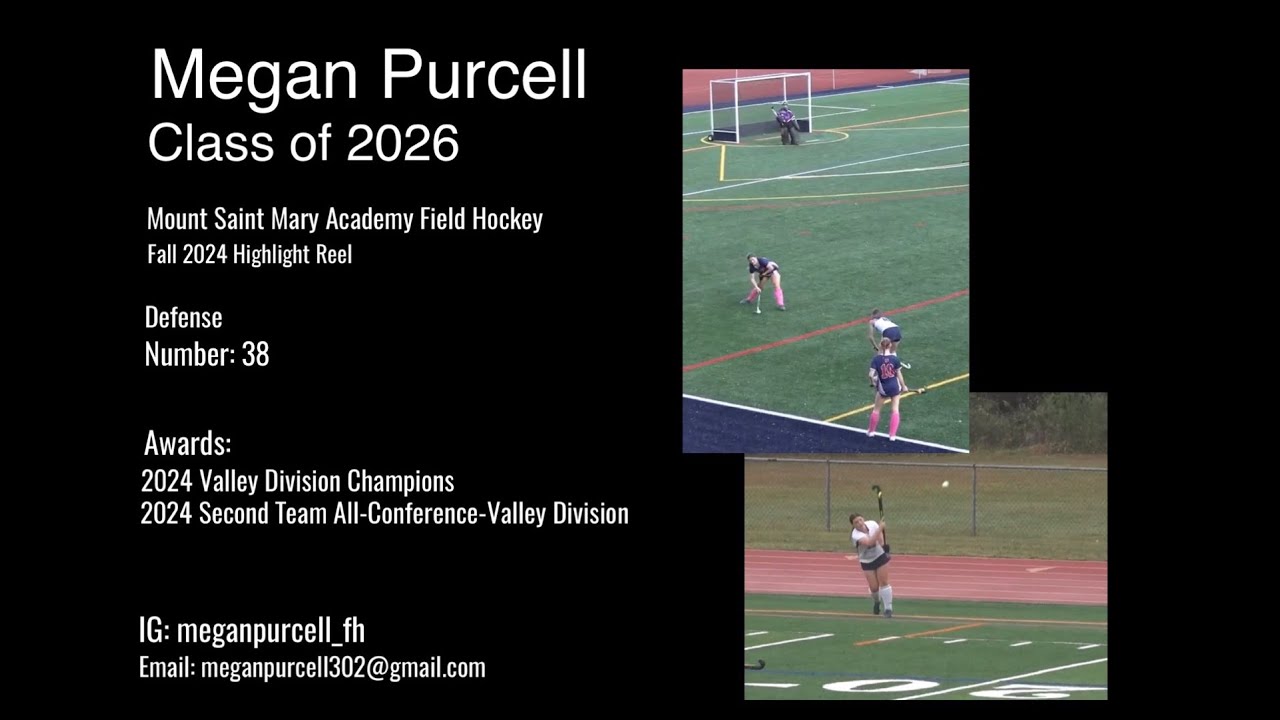 Megan Purcell Class of 2026 - Fall Highlights 2024 - YouTube