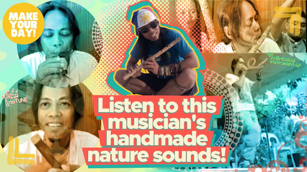 Listen to this musician's handmade nature sounds! | Make Your Day - YouTube