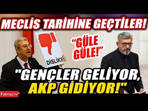 Meclis'te Alpay Antmen ve Cihangir İslam'dan efsane konuşma: Gençler geliyor, AKP gidiyor!