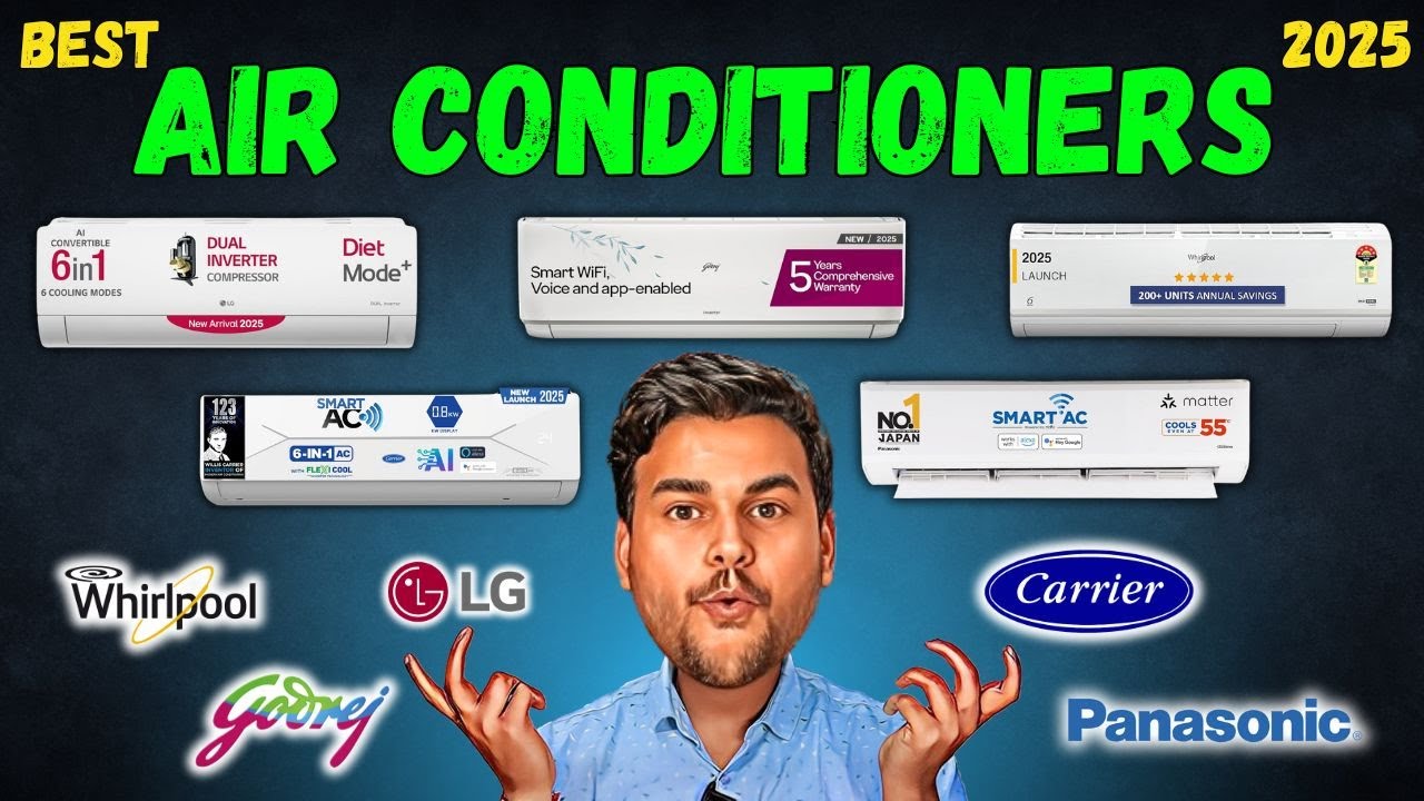 Best AC in India 2025 | Best Air Conditioner 2025 | Best Split AC in ...