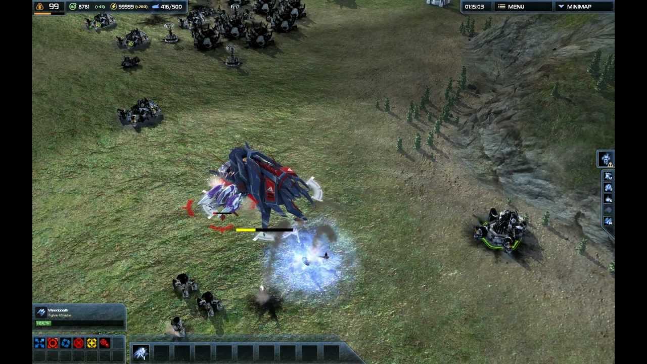 Supreme Commander 2 1080p - Soul Ripper At Work - YouTube