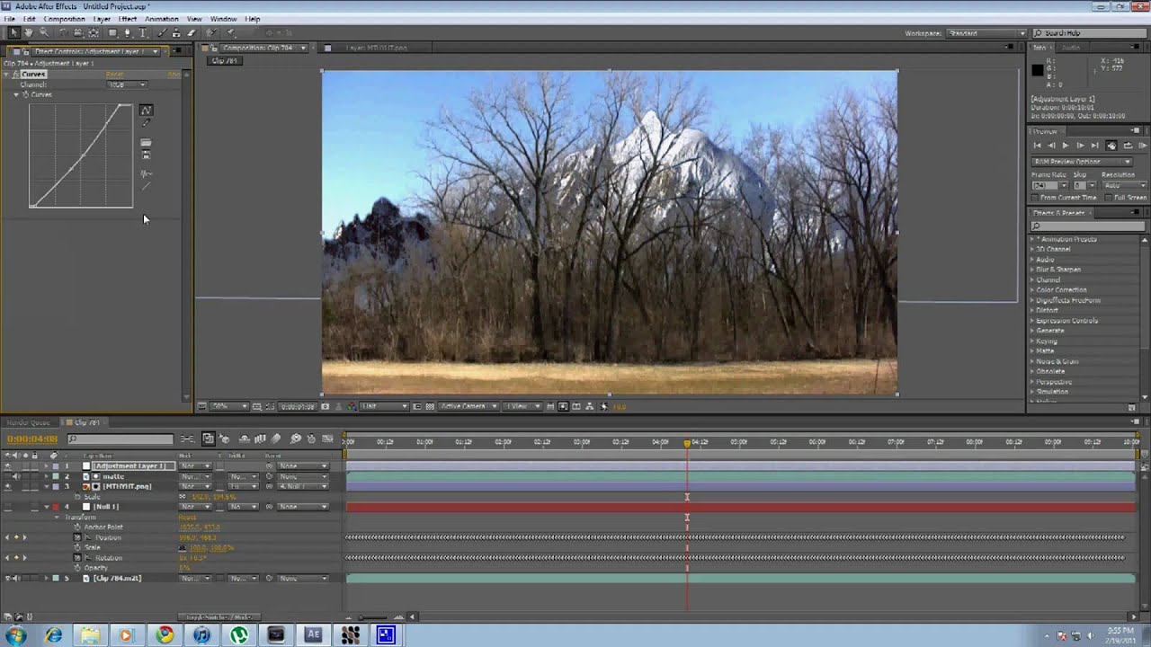Set Extension Tutorial: After Effects and Mocha (Mountains) - YouTube