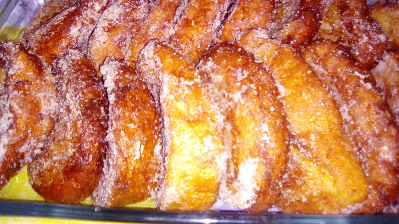 Rabanada simples com pão de rabanada caseiro - YouTube