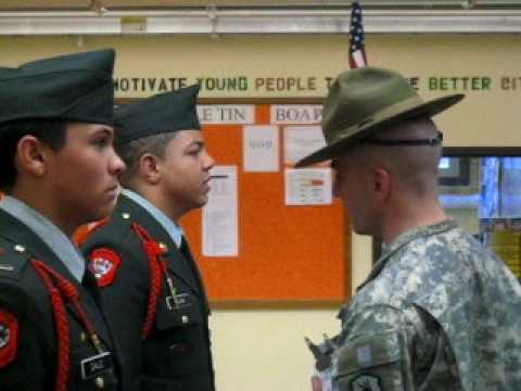 BHS JROTC Inspection - YouTube