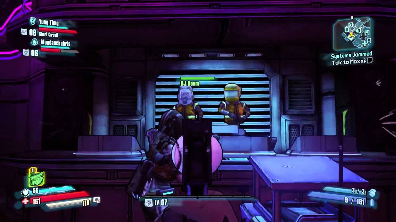 Borderlands Pre-Sequel Daft Punk Easter Egg!! (Livestream Highlight ...