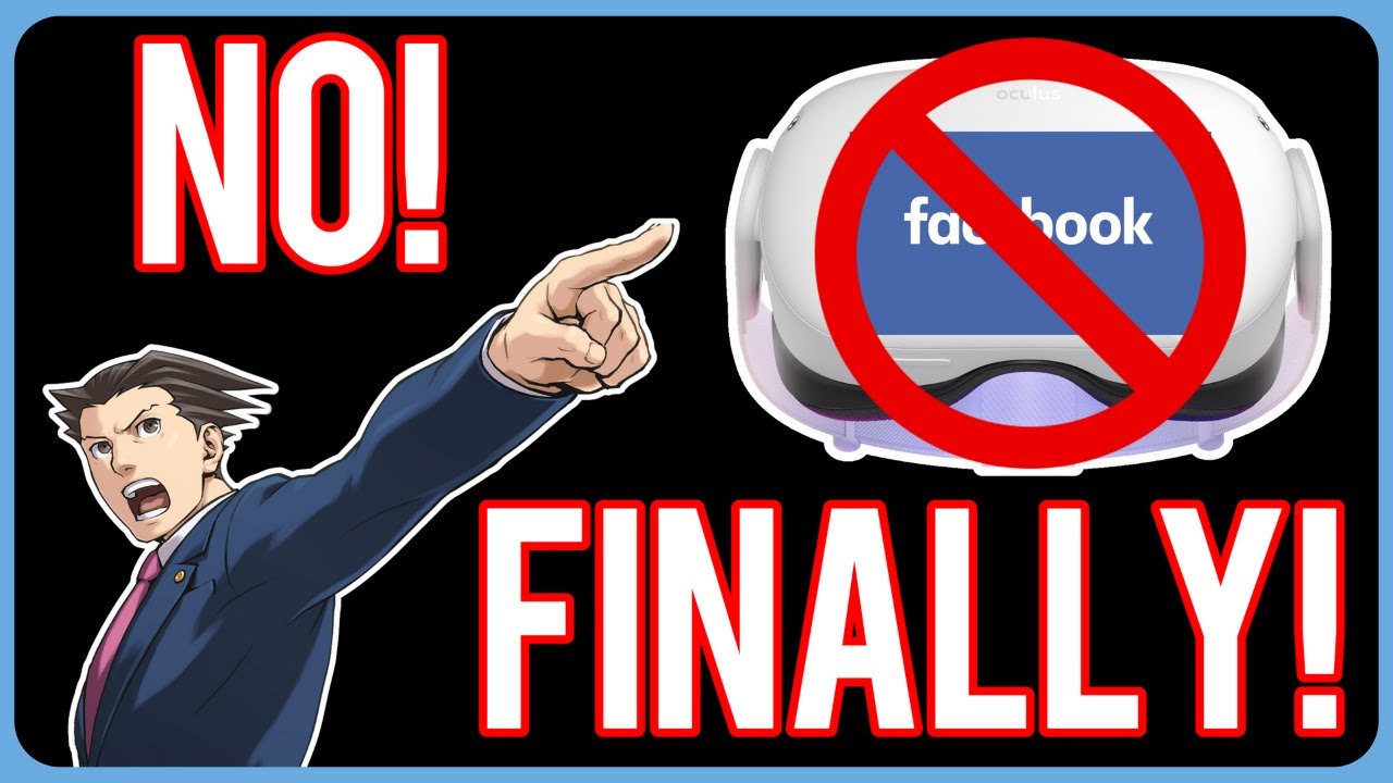 No Facebook Login - New Meta Account THE Game Changer for VR - YouTube