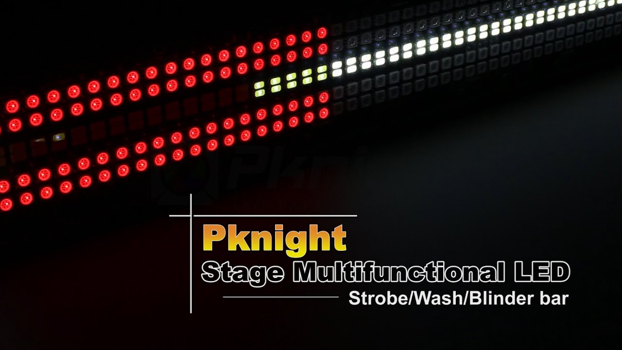 multifunctional 3 in 1 effects led light BAR - YouTube