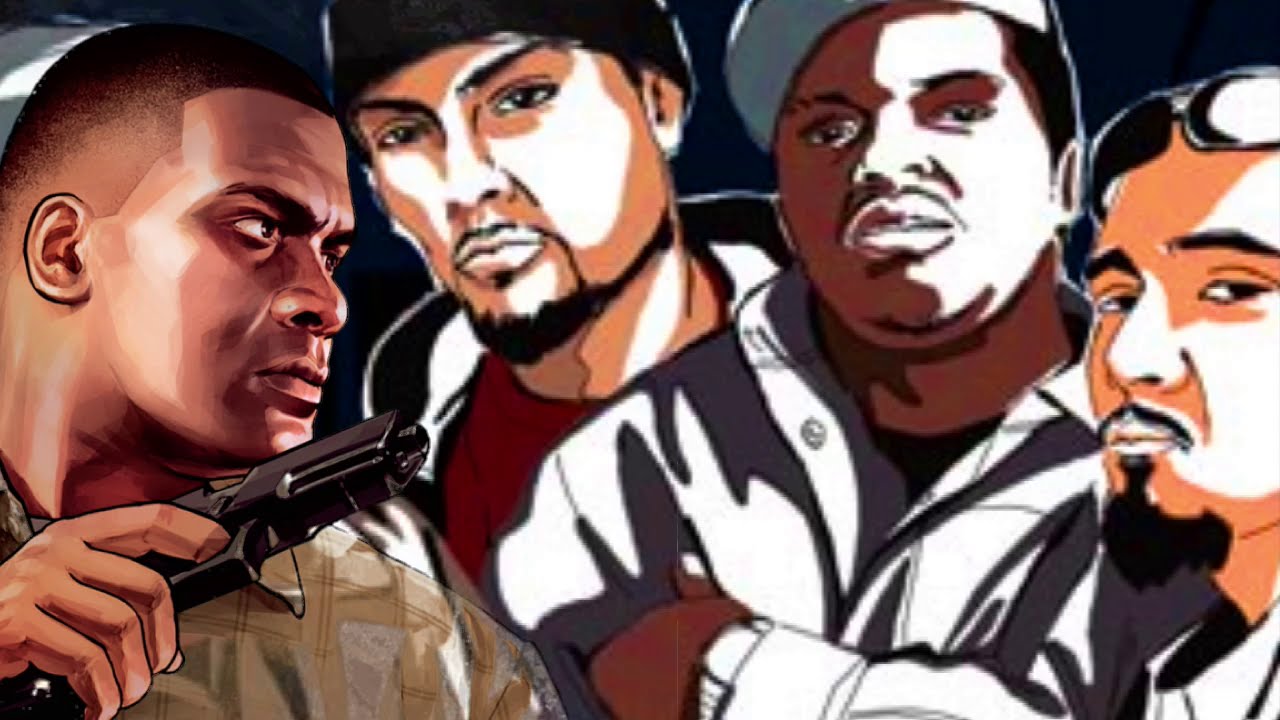 Franklin vs Every Los Santos Gang GTA V - YouTube