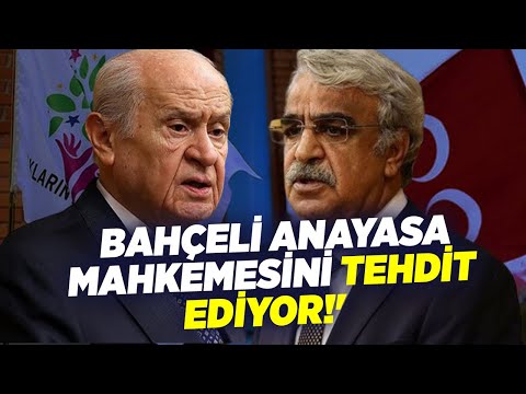 HDP: 'Devlet Bahçeli Anayasa Mahkemesini Tehdit Ediyor!' | KRT Haber