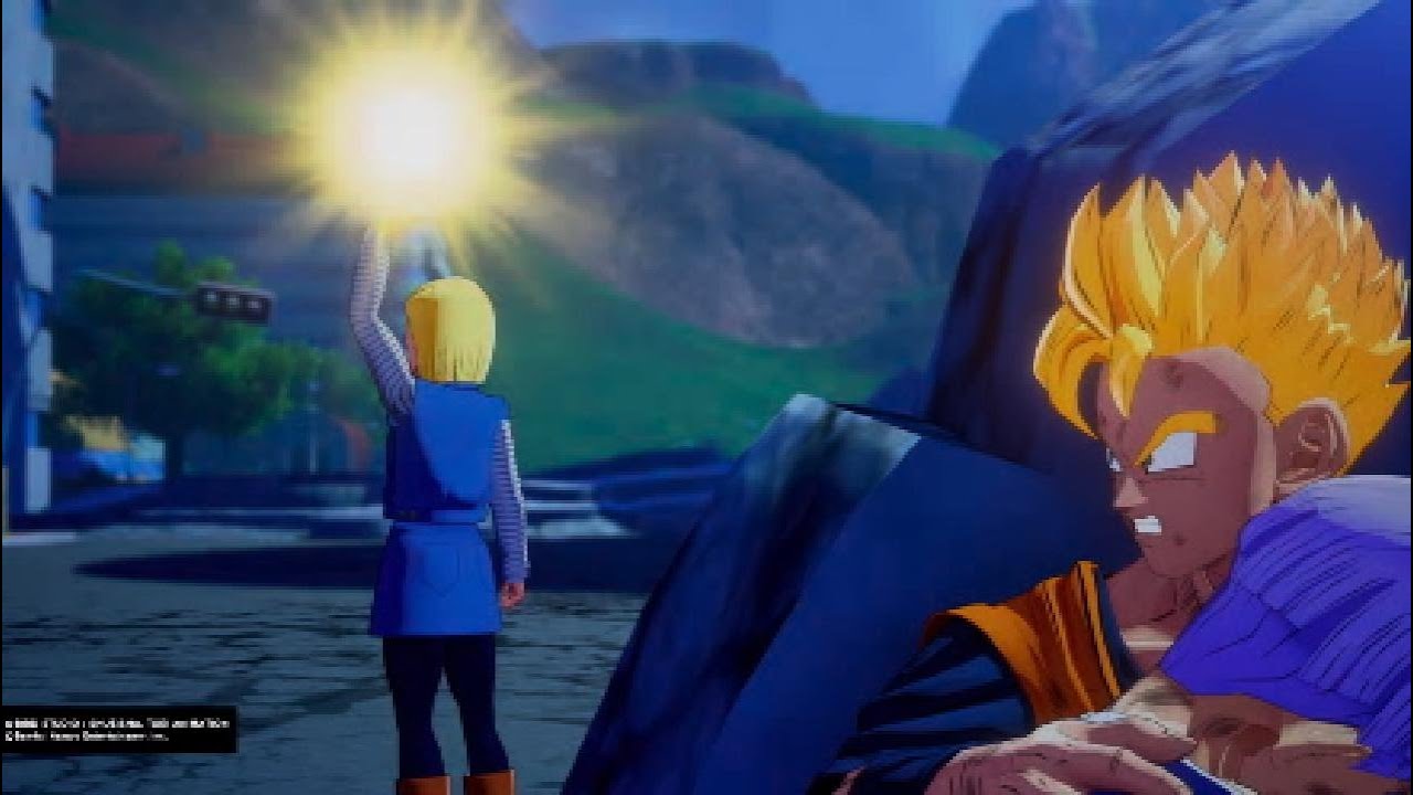 DBZ: Kakarot Future Gohan vs Android 17 and 18 part 3 - YouTube