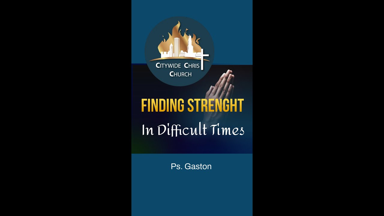 Finding Strength in Difficult Times - YouTube