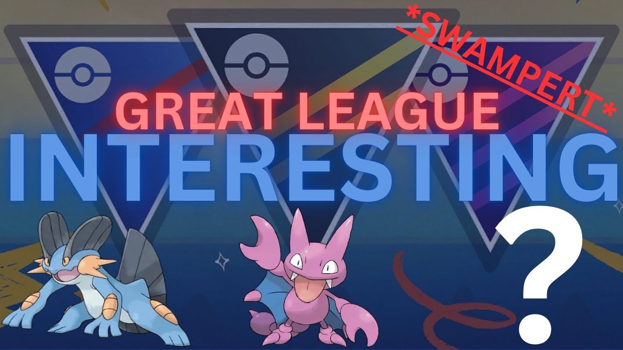 Great League SHADOW Swampert Gligar team is INTERESTING in PokemonGo ...