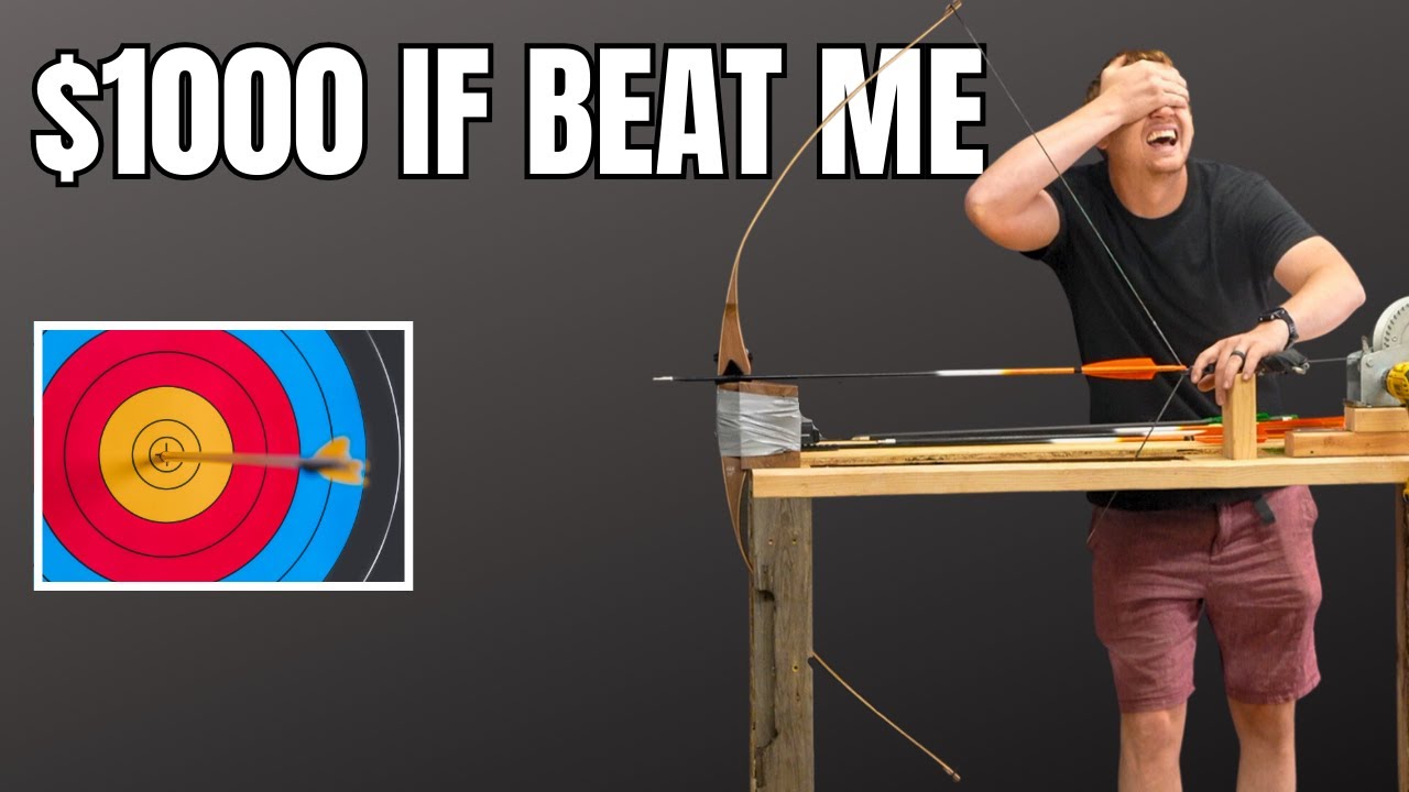 Machine vs Human in Archery! - YouTube