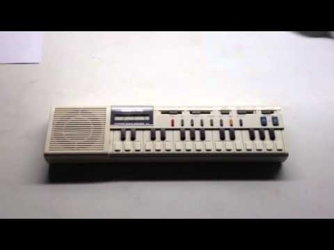 Just found this old Casio keyboard! - YouTube