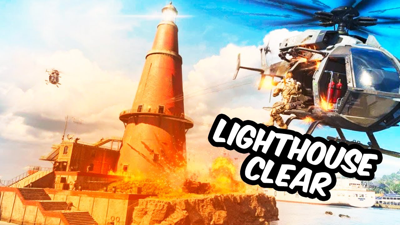 Lighthouse all clear COD Blackout - YouTube