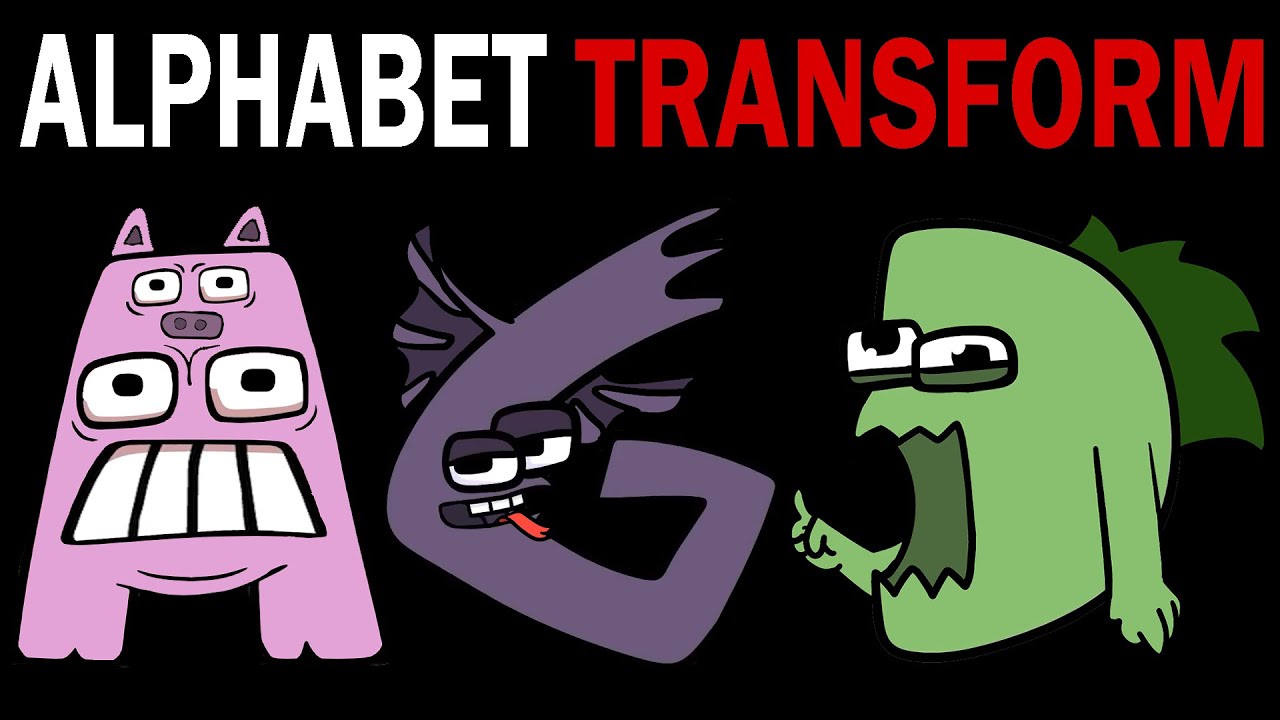 Alphabet Lore But They Garten Of Banban Chapter 3 Version A Z
