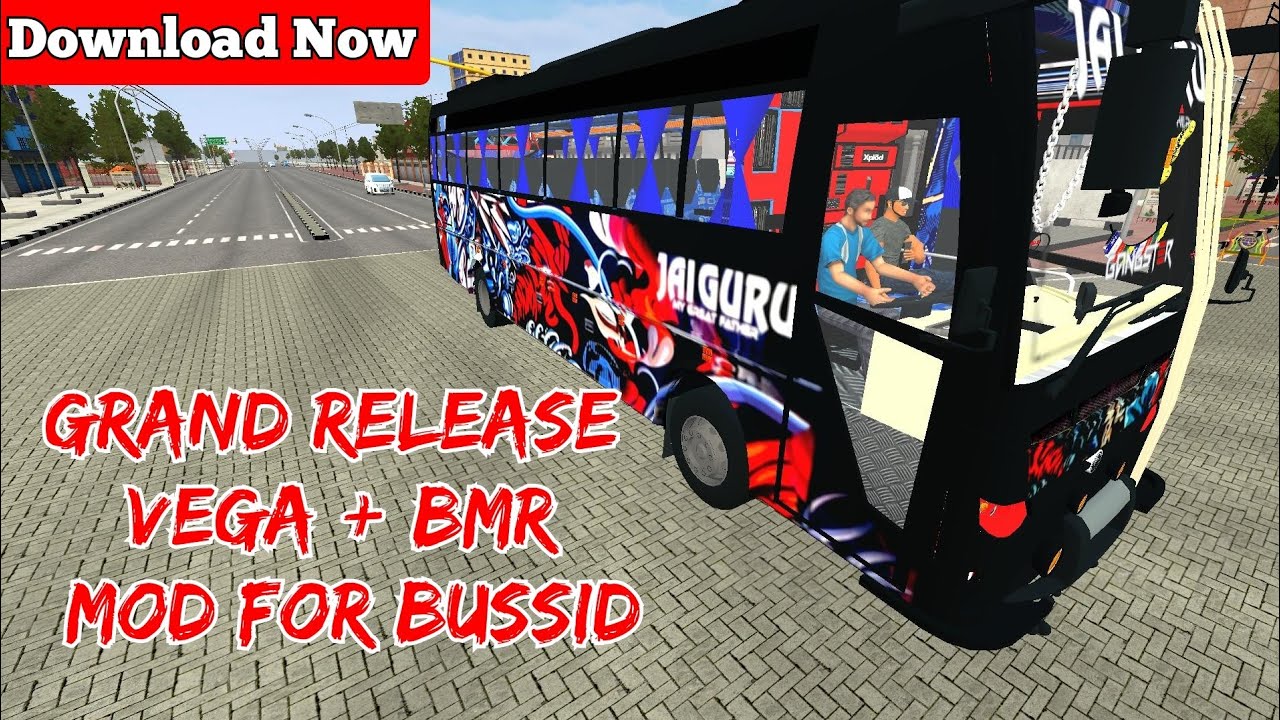 GRAND RELEASE VEGA + BMR MOD For Bussid | New Bus Mod Bussid | Indian ...