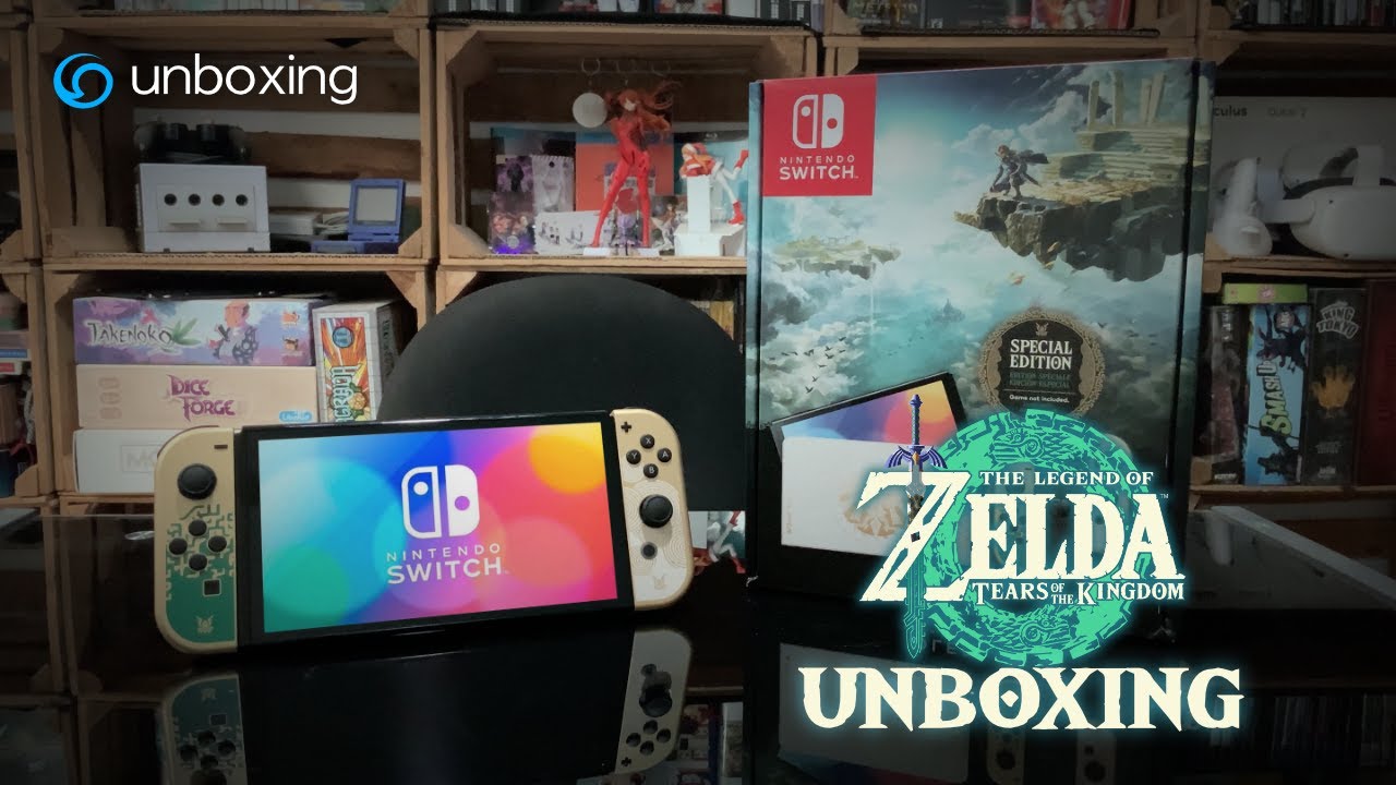 Nintendo Switch OLED TotK || Unboxing - YouTube
