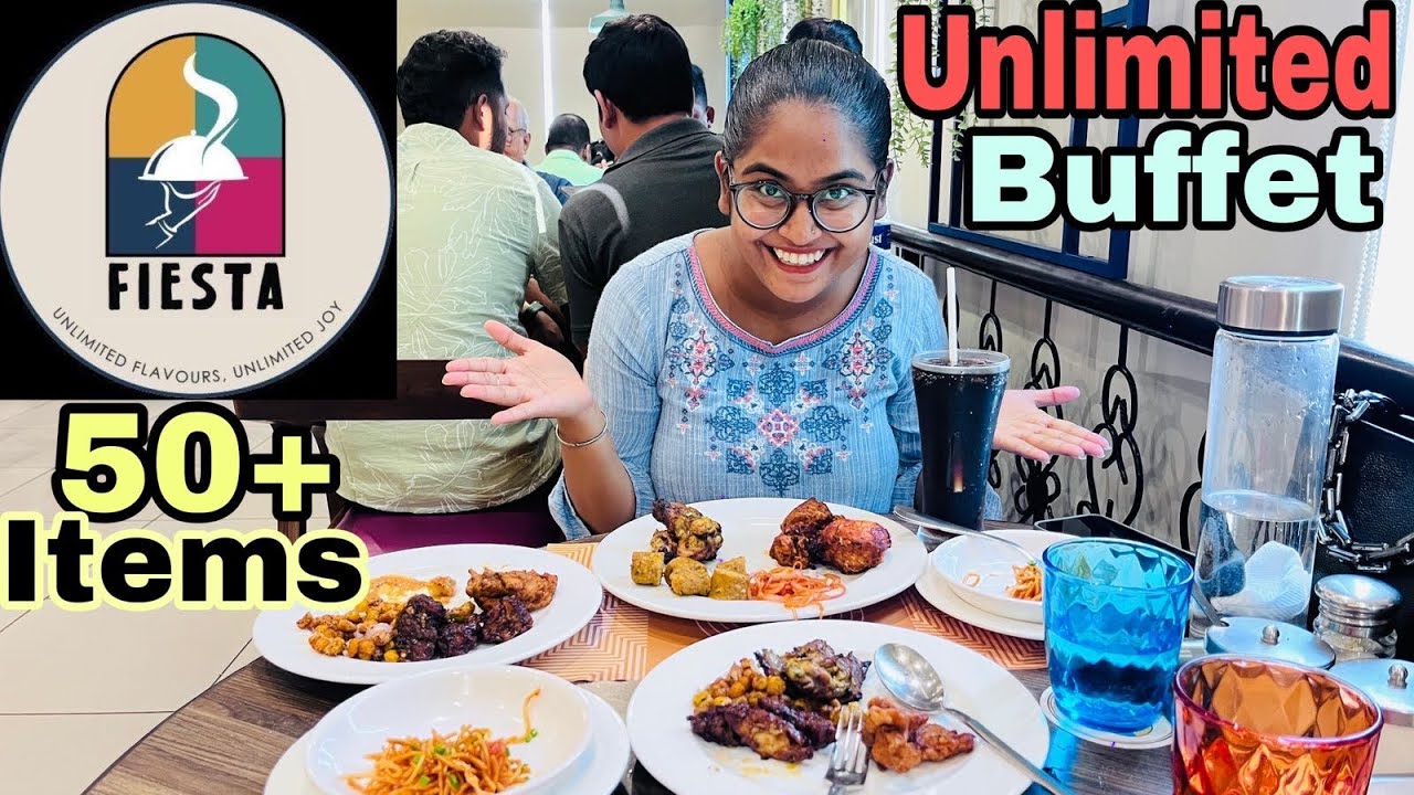 Fiesta Unlimited Buffet🤩at ₹599|New Market Fiesta by Barbeque Nation # ...