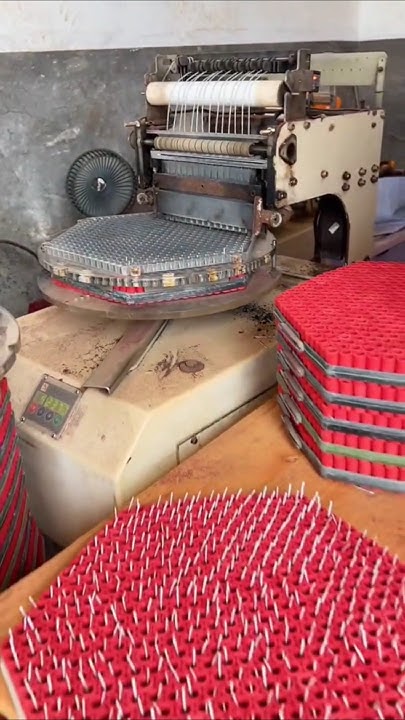 Automation of firecracker production machinery - good tools and machinery improve work ...