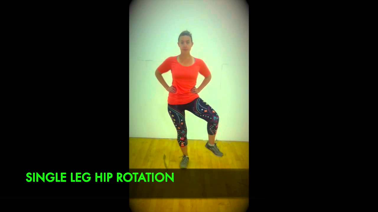 Single Leg Hip Rotation - YouTube