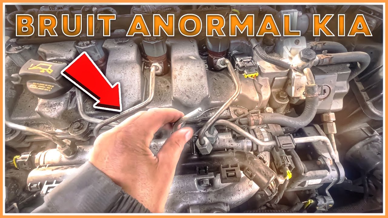 CLAQUEMENT MOTEUR sur une KIA - YouTube