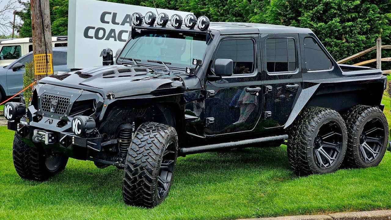 CRAZY JEEP APOCALYPSE 6x6 - YouTube