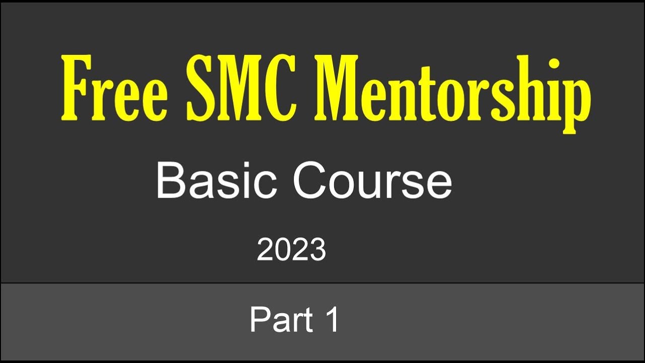 Crypto & Forex Trading With SMC | Free mentorship part 1 - YouTube