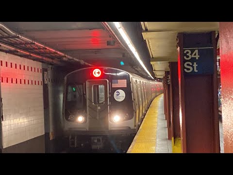 MTA NYC Subway: R160, R68/A, R179 And R46 C/D/F/N/Q/R Train Action ...