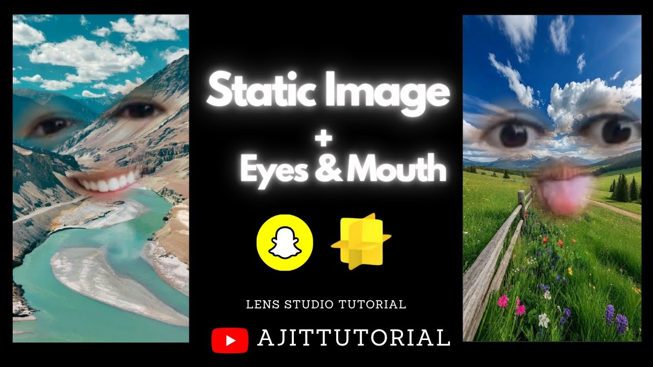 Face Lens | Static Image | Lens Studio v5.11 | Ajittutorial ...