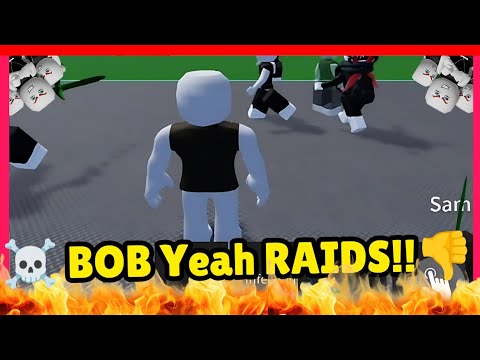 ⚔️ BOB MOB RAIDS CHAOS 🔥👎 On Roblox Steal Time From Others & Be The ...