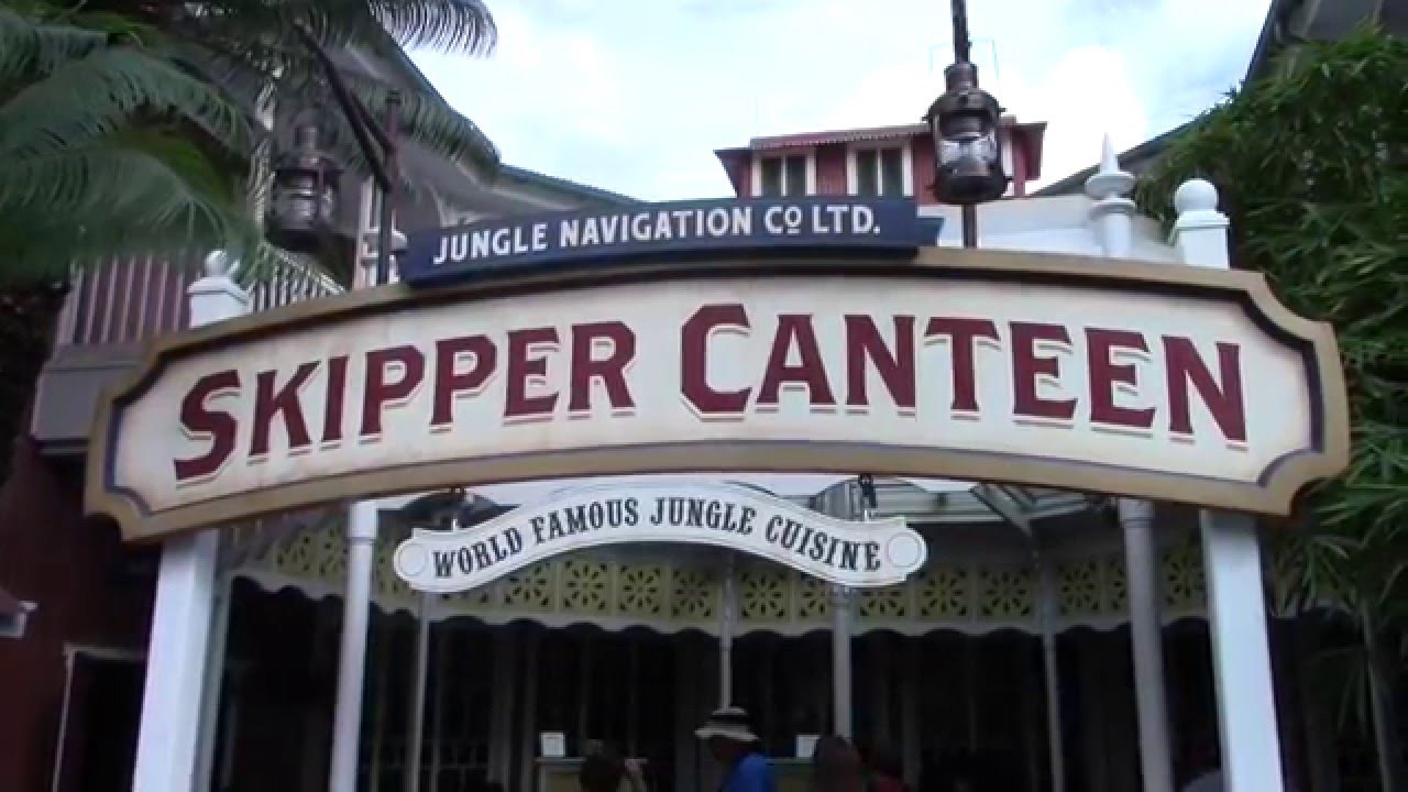 NEW Skipper Canteen Restaurant in Adventureland at Magic Kingdom Walt ...