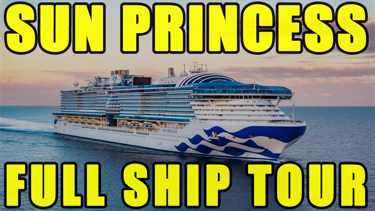 SUN PRINCESS Full Ship Tour After Major Changes - YouTube