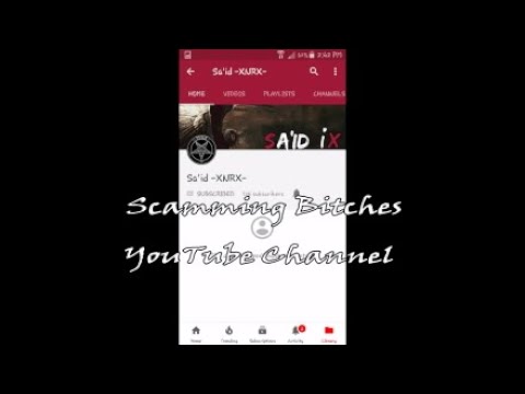 Fucking Scammers -_- - YouTube