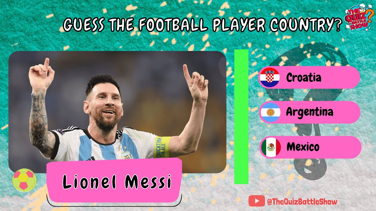 Guess The Football Player Country | Footballers Country | Football Quiz ...