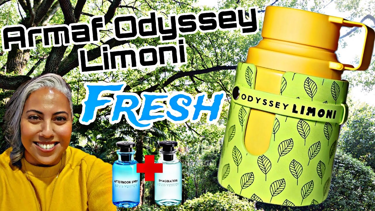 NEW Armaf Odyssey Limoni Fresh | LV Imagination + Afternoon Swim | Glam ...