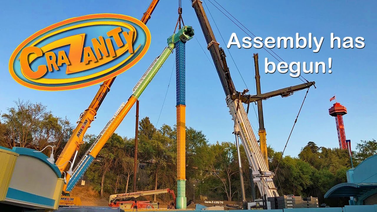 CraZanity Construction Update (6) 5-31-18 | Assembly has begun! - YouTube