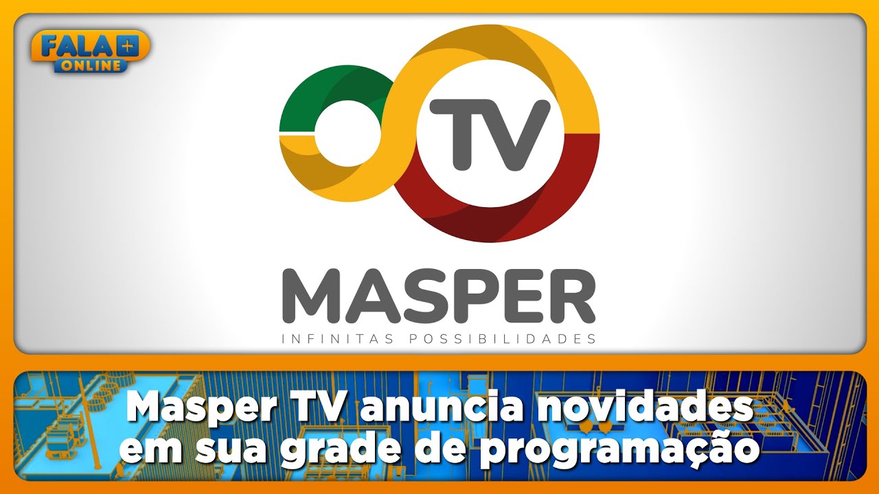 Masper TV anuncia novidades em sua grade de programação - YouTube