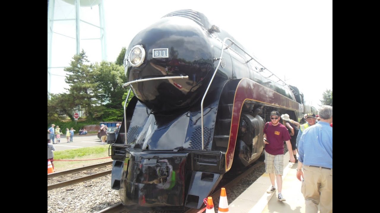 Norfolk Western J611 Excursion - Manassas / Front Royal - YouTube