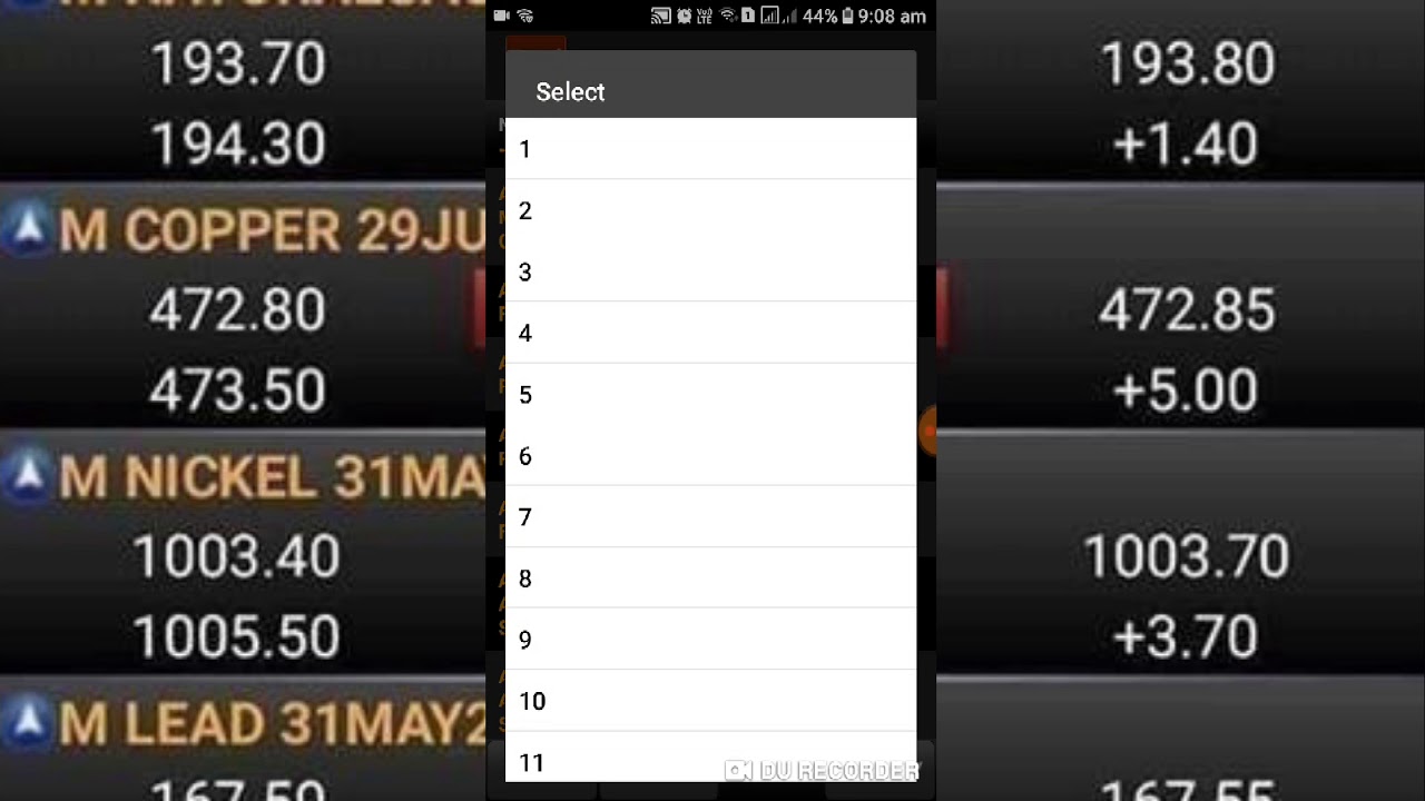 Market view mobile Ticker mvm - YouTube
