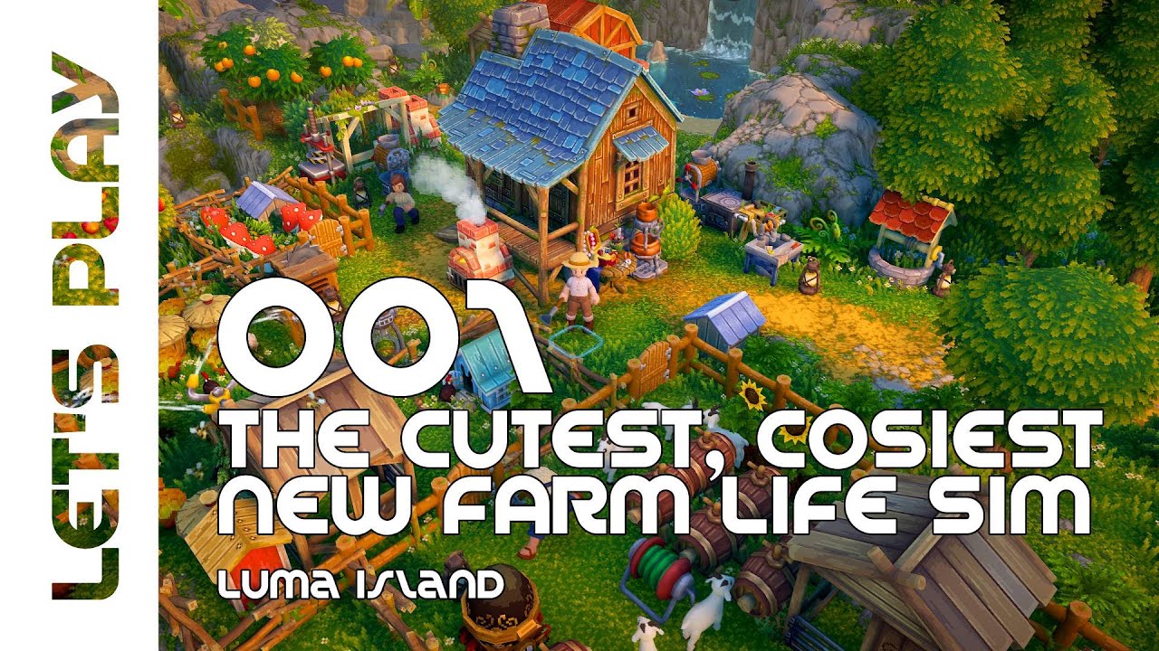 Luma Island - The Newest Cosiest Cutest Farm Life Sim! Let's Play ...