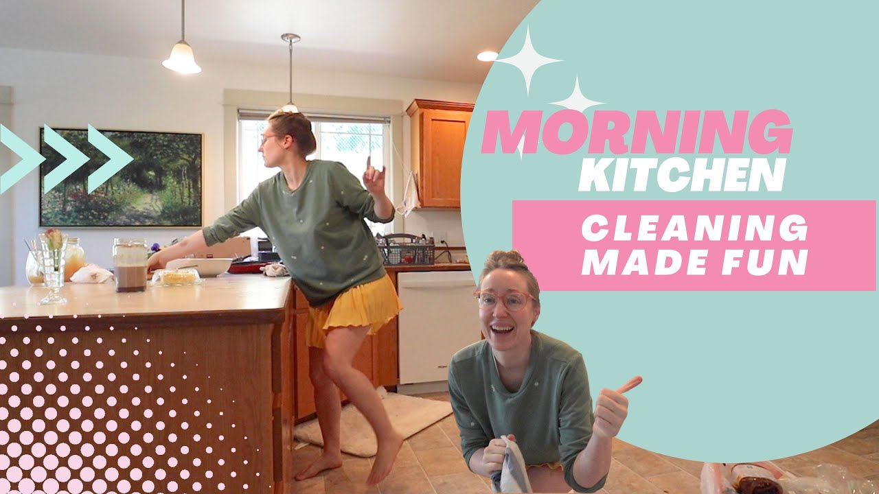 What A Morning Clean Is Like As A Mom - YouTube