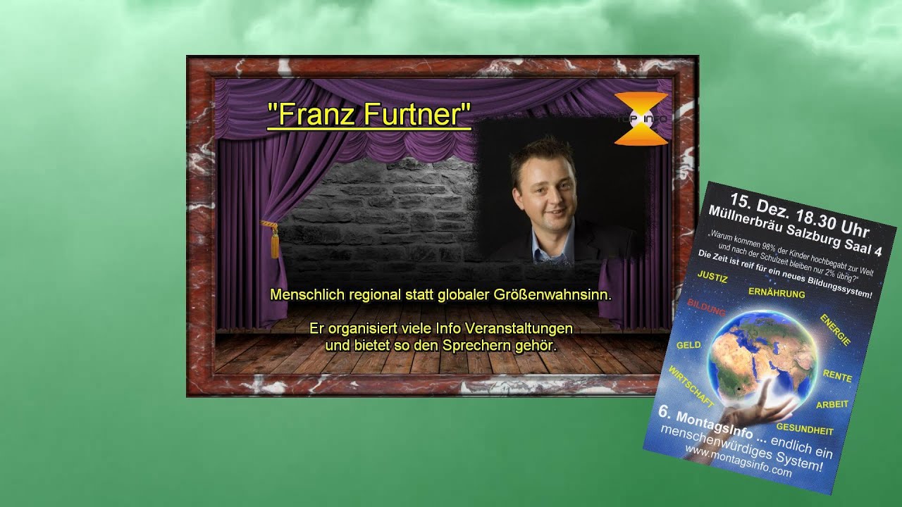 Franz Furtner von TopInfoForum bei der 6. MontagsInfo am 15. Dez. 2014 ...