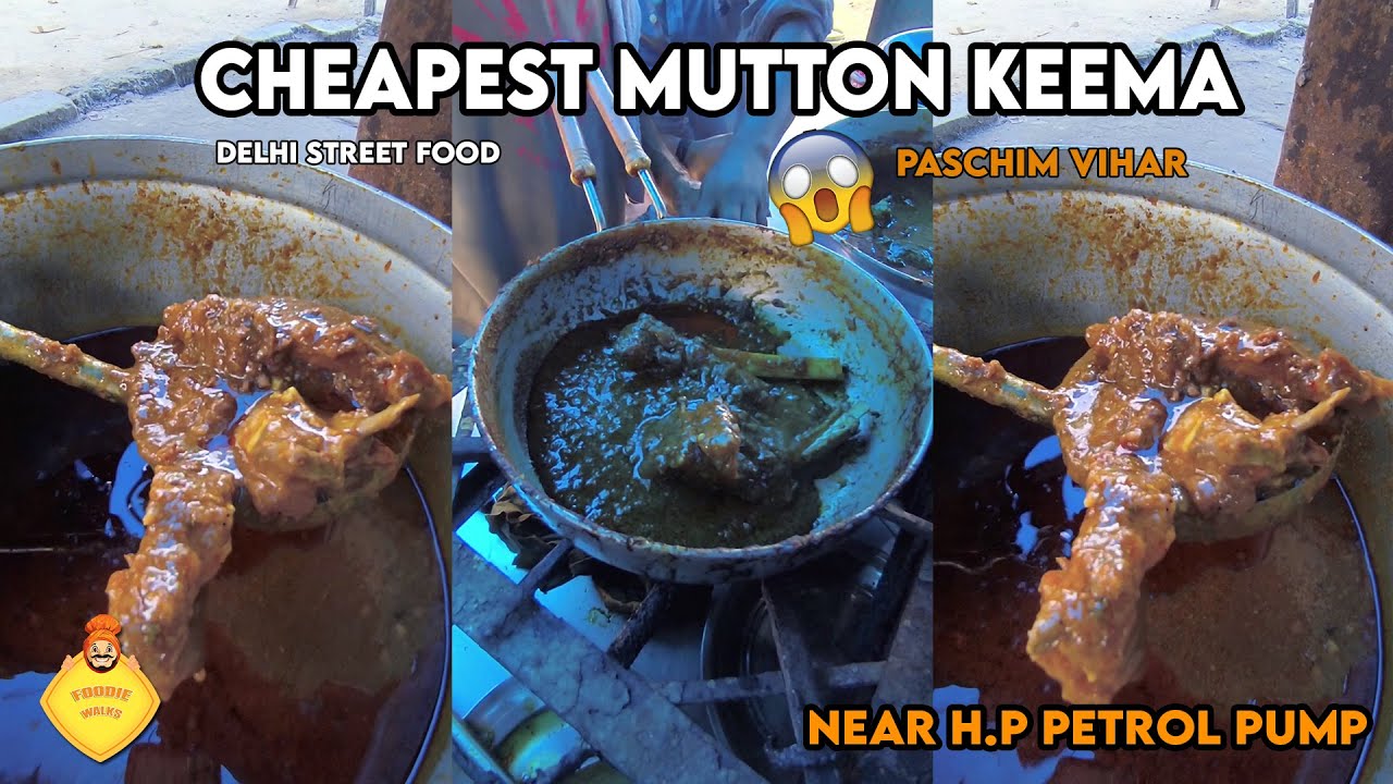 Famous Bunty Chicken Wala 😱😱 | Delicious Mutton Keema Recipe | Indian ...