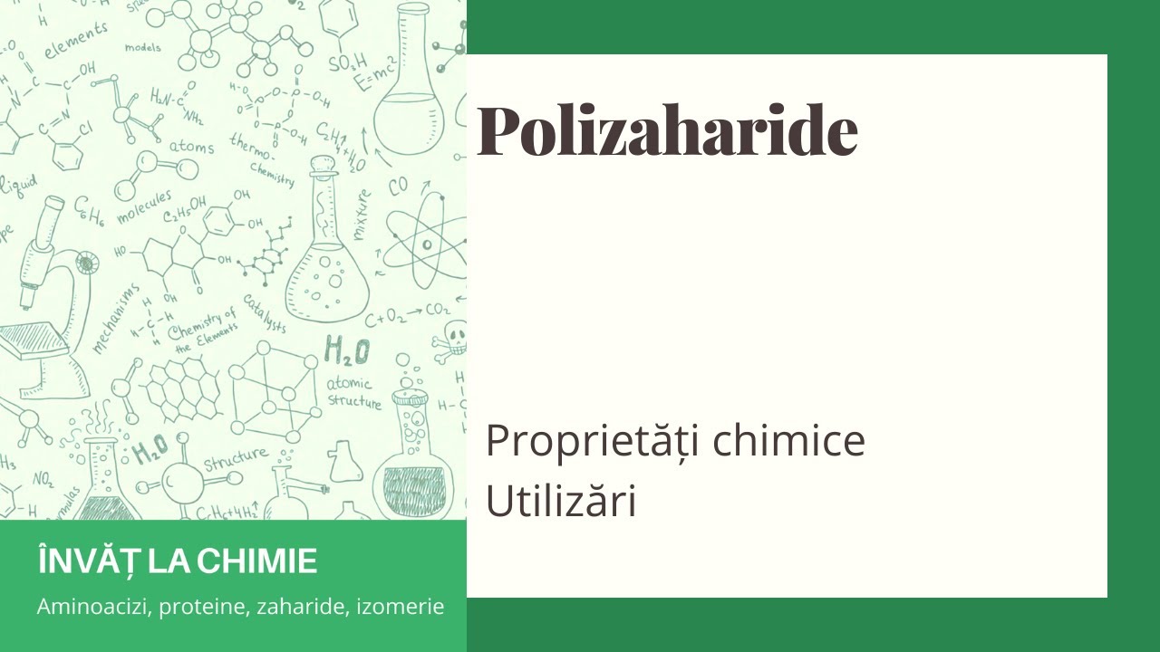 Polizaharide - proprietăți chimice, utilizări - YouTube