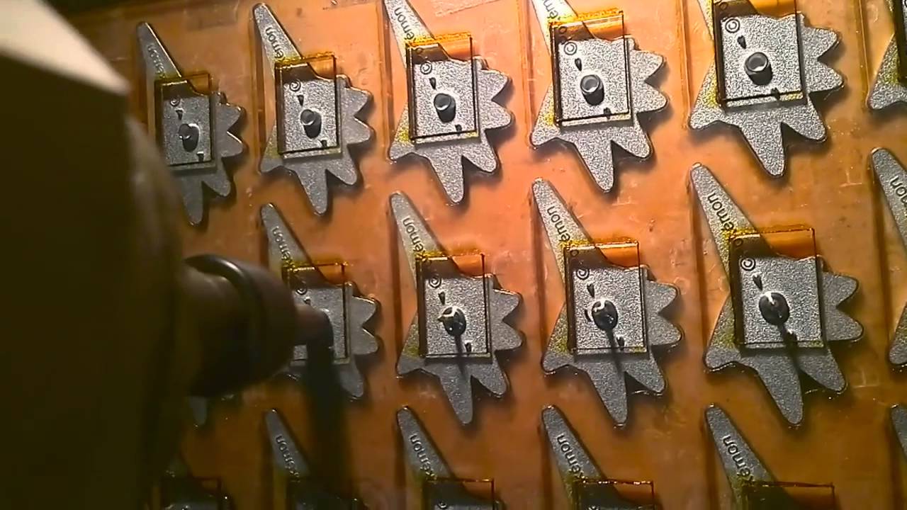 pin dispenser machine - YouTube