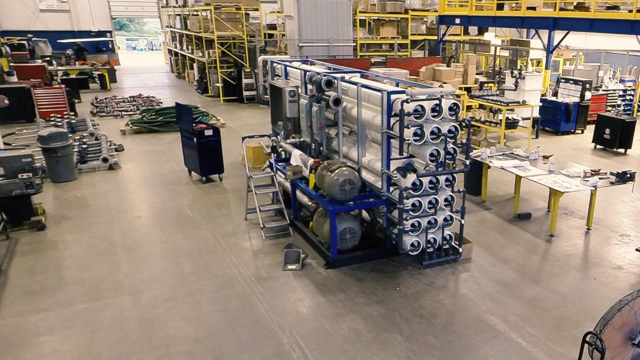 Reverse Osmosis Skid Build Timelapse - YouTube